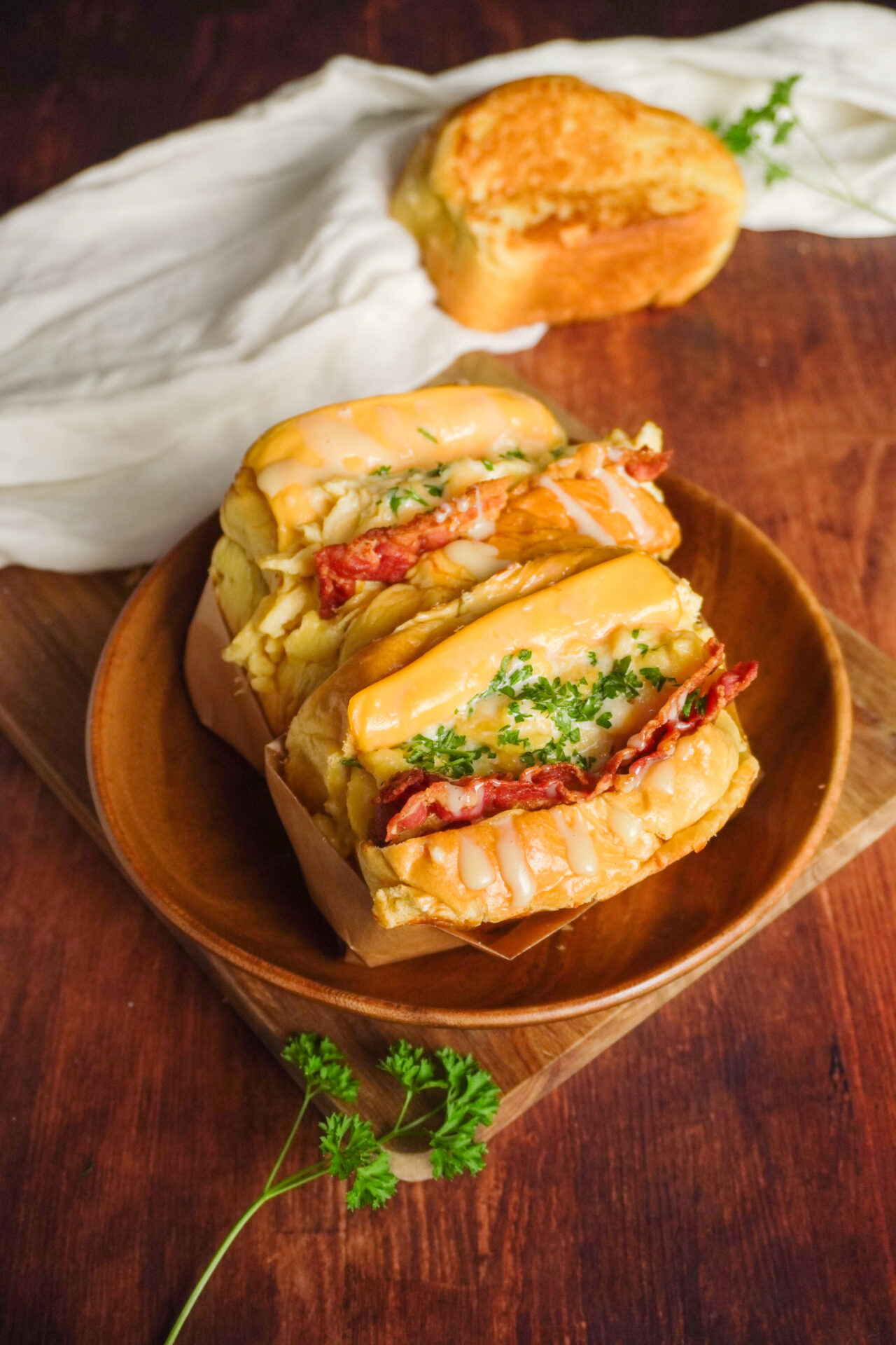 Koreanisches Egg Drop Sandwich einfach selber machen